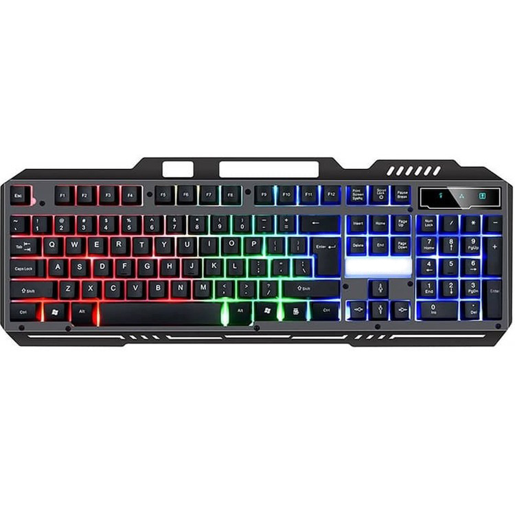 کیبورد مخصوص بازی پی نت مدل KB-1700 RGB | yanni-tell